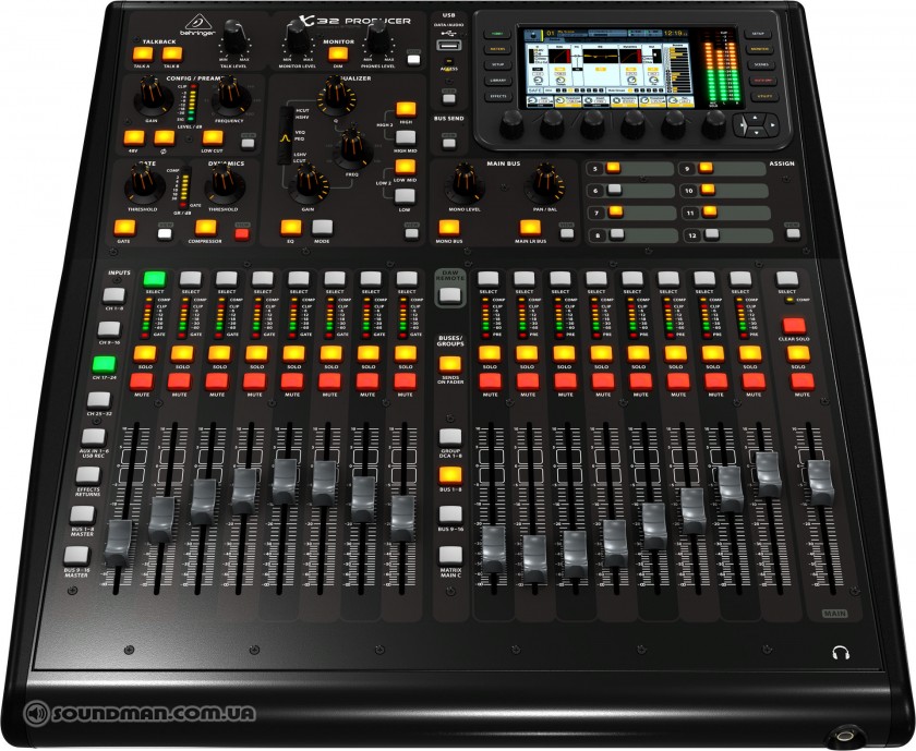 Behringer анонсировала 4 модификации X32: Compact, Producer, Rack и ...