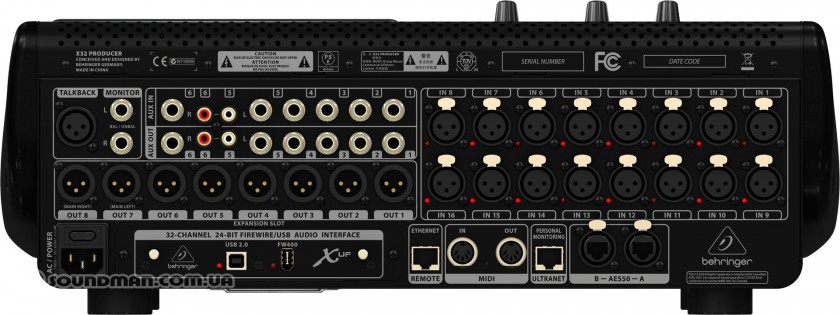 Behringer анонсировала 4 модификации X32: Compact, Producer, Rack и ...