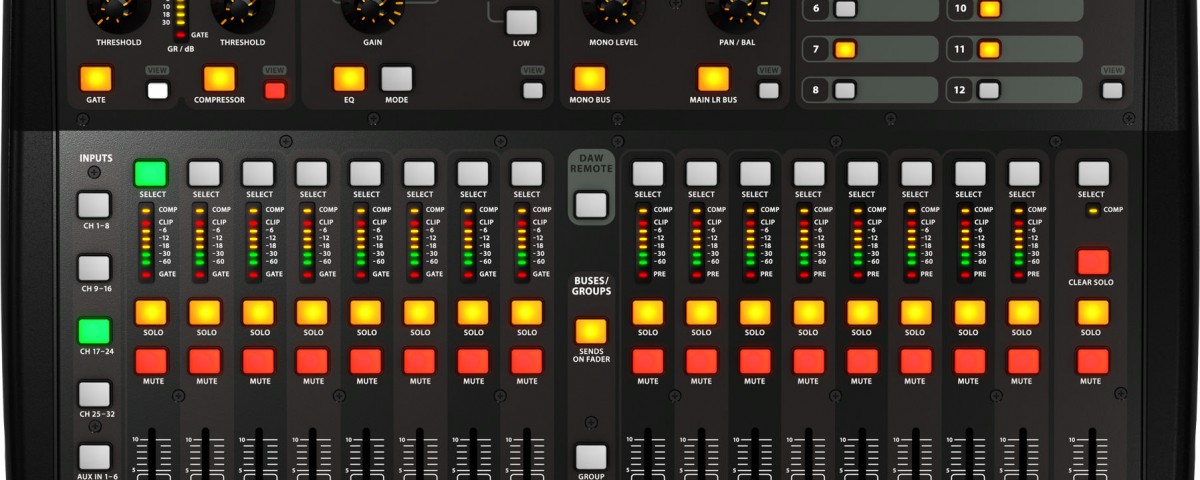 Behringer анонсировала 4 модификации X32: Compact, Producer, Rack и ...