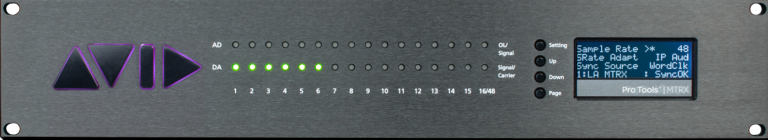 AVID Pro Tools | MTRX - новый универсальный аудио интерфейс для Pro ...