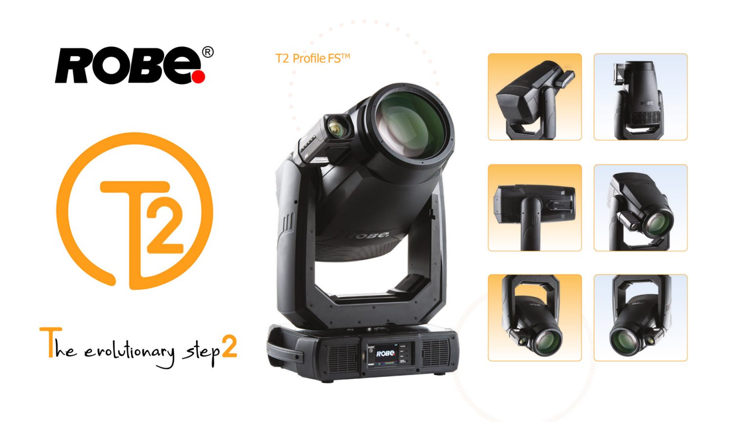 ROBE T2 Profile — вращающаяся голова с LED источником MSL