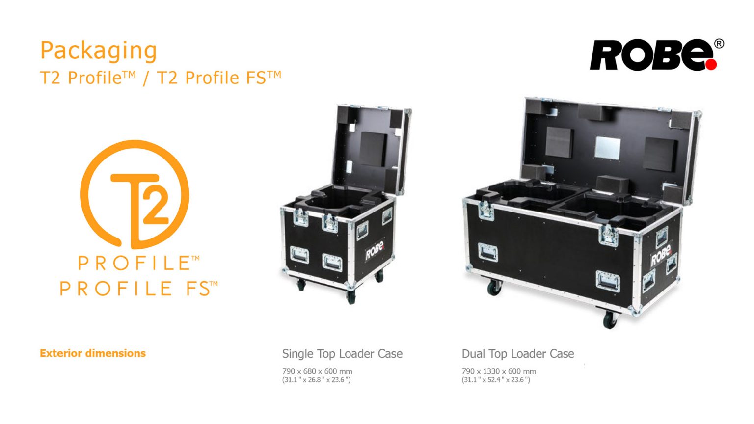 ROBE T2 Profile — вращающаяся голова с LED источником MSL